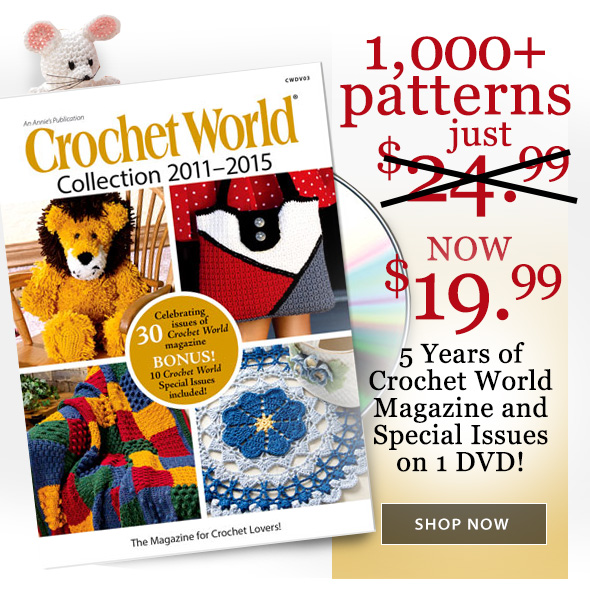 Annie's: Crochet World Collection DVD -- NEW lower price! | Milled